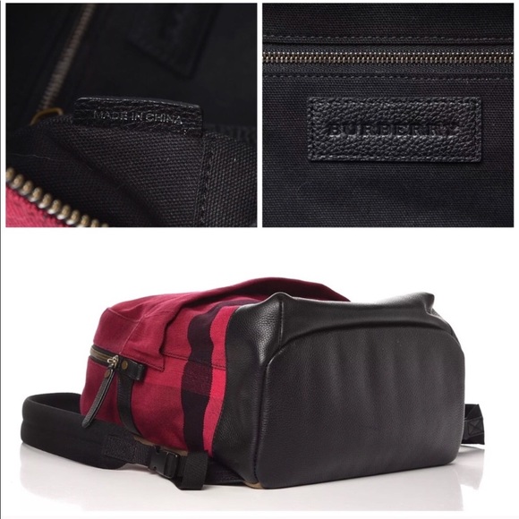 Burberry | Bags | Authentic Burberry Backpack | Poshmark
